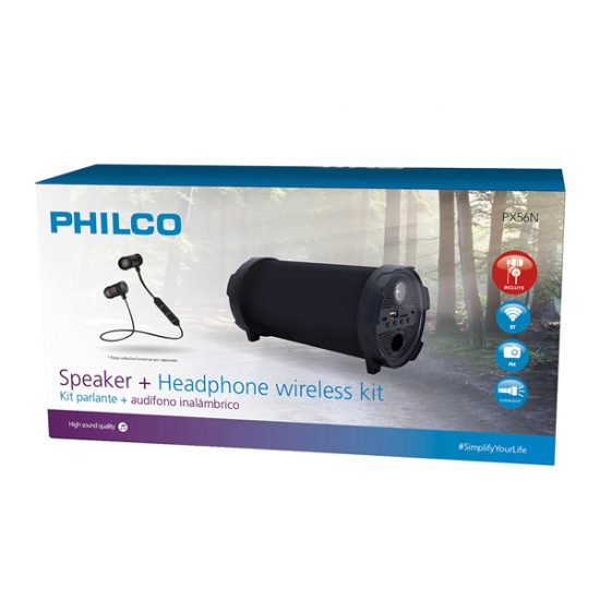 PARLANTE PORTATIL WIRELESS USB P295 RED - Philco Chile