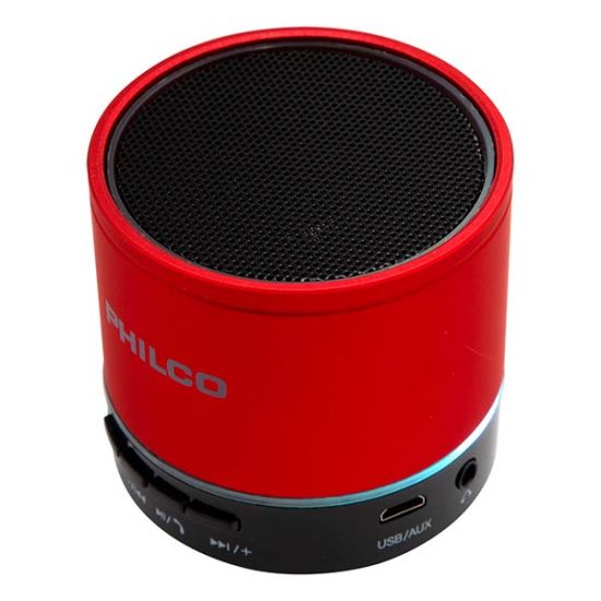 PARLANTE PORTATIL WIRELESS USB P295 RED - Philco Chile